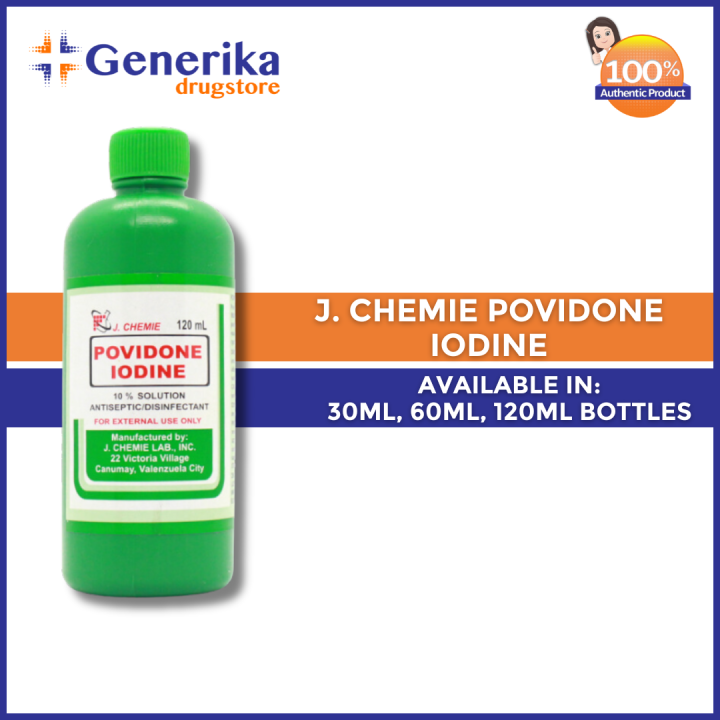 J. CHEMIE POVIDONE IODINE SOLUTION | Lazada PH
