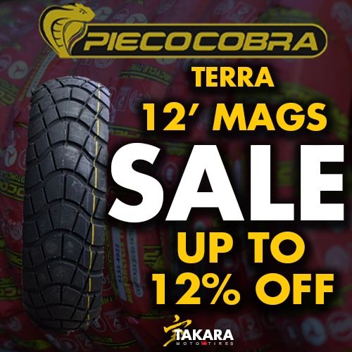PIECO Tires Terra Ert Dual Sports Tubeless 12 13 & 14 by TAKARA (FREE ...