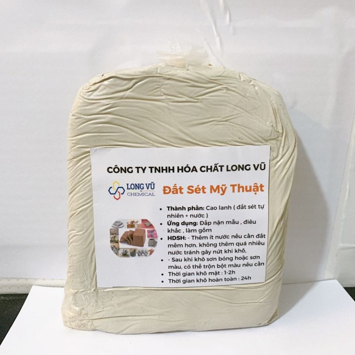 Đất sét nặn tượng tự khô, Đất Sét Mỹ Thuật tạo hình mẫu,làm khuôn, nặn ...