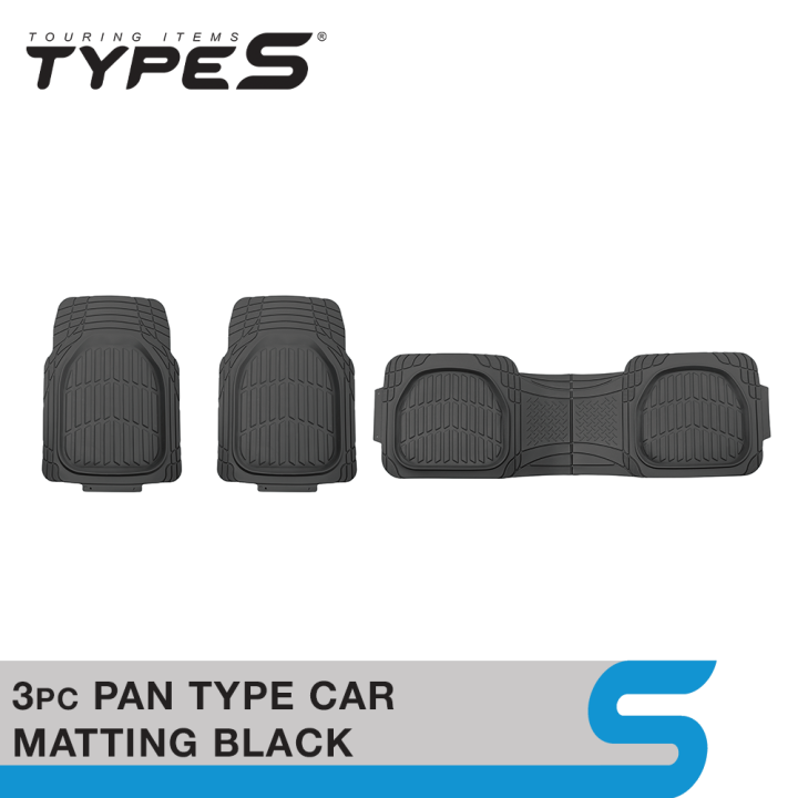 Type S 3pc Pan Type Car Matting | Lazada PH