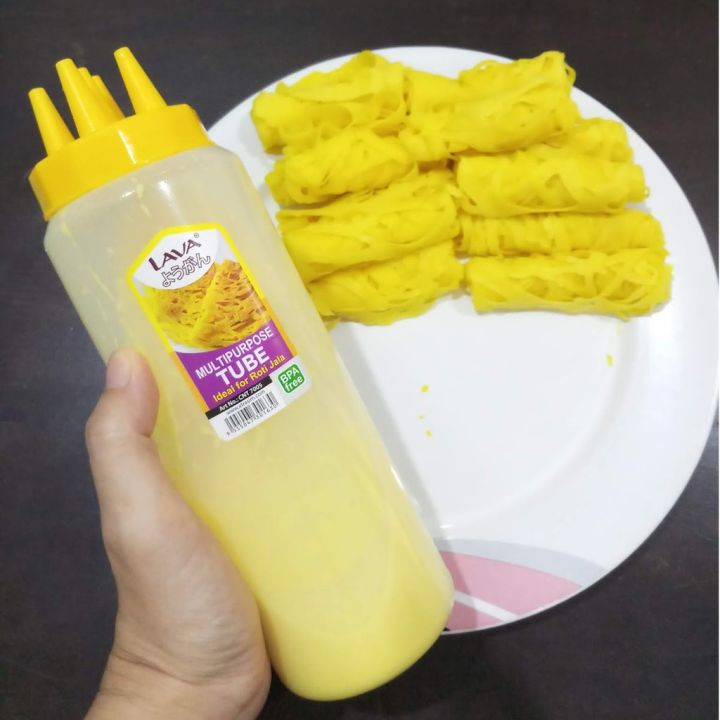 Acuan Roti Jala Botol | Lava Multipurpose Tube 700ml | Squeeze Bottle ...