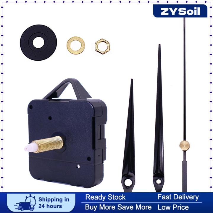 ZYSoil DIY Wall Quartz Clock Movement Mechanism Clock Motor Silent ...