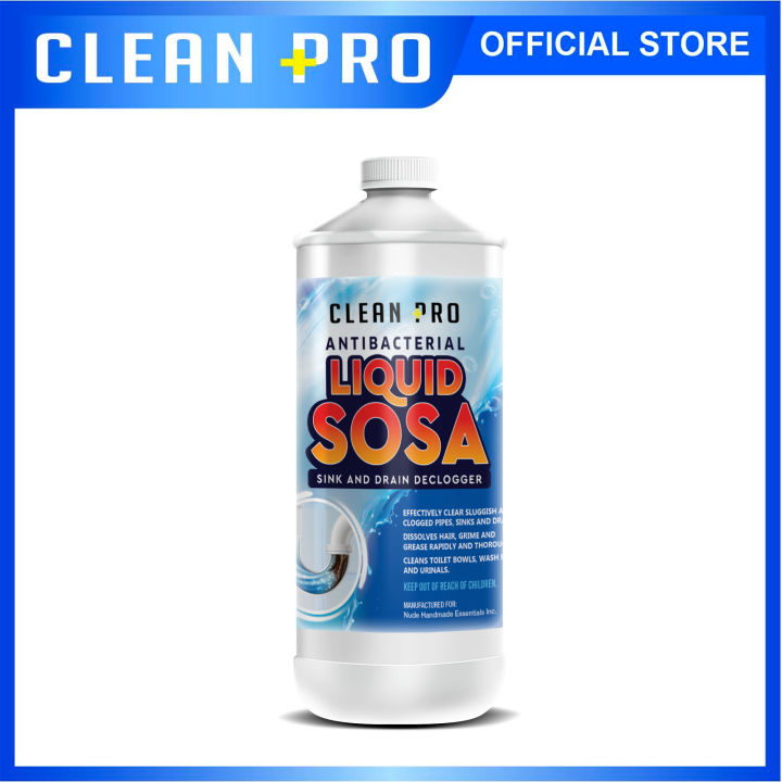 Clean Pro Antibacterial Liquid Sosa 1 Liter | Lazada PH