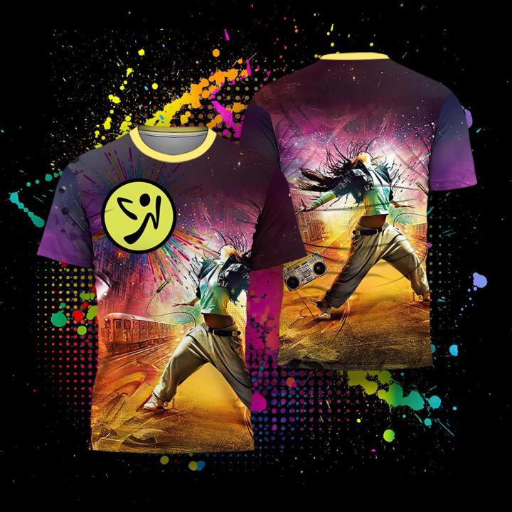 Zumba Fitness Outfit 2024 New Design Zumba Tie Dye T Shirt Women Men's ...