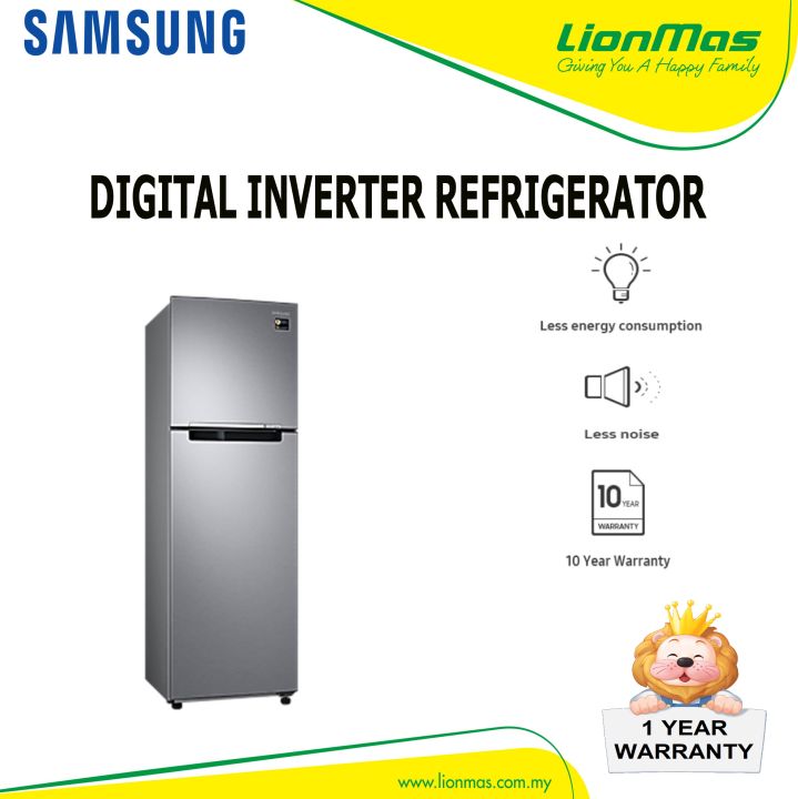 SAMSUNG 300L 2-DOOR DIGITAL INVERTER REFRIGERATOR, RT25M4033S8 ...