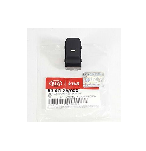 [ORIGINAL] 935813W000 UNIT ASSY-POWER WINDOW SUB SWITCH KIA SPORTAGE ...