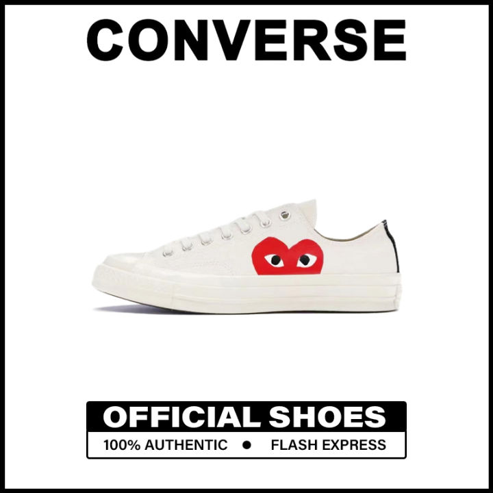 เป็นทางการ Converse 1970s Chuck Taylor All Star " White " รองเท้ากีฬา ...