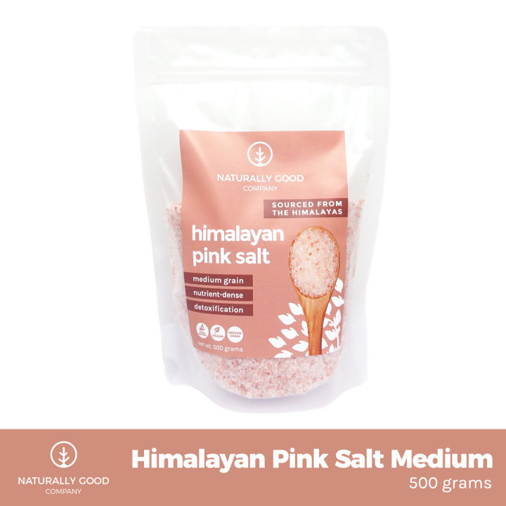 Himalayan Pink Salt Medium Grain 500g | Lazada PH