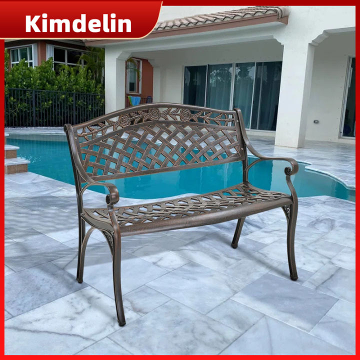 KIMDELIN ม้านั่งกลางแจ้งโลหะ | Lazada.co.th