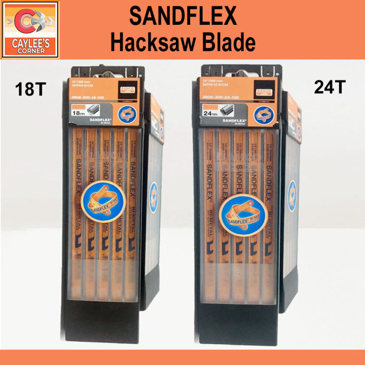 SANDFLEX Original Hacksaw Blade 18T & 24T | Lazada PH