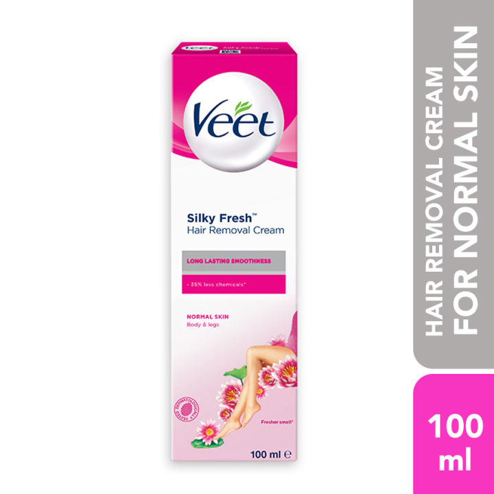 VEET Hair Removal Cream Leg & Body Normal Skin 100ml | Lazada