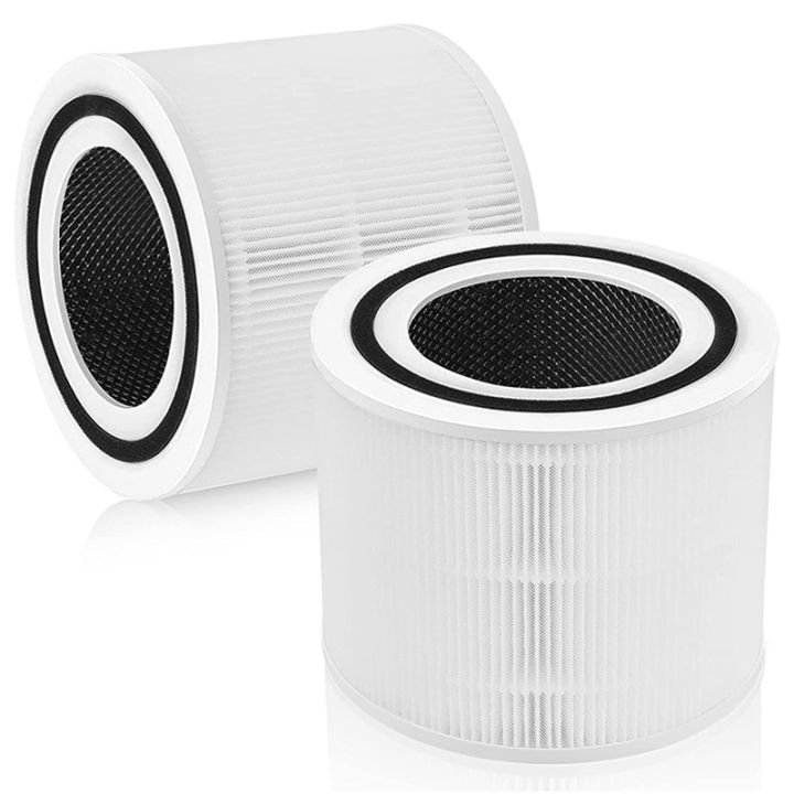2 Pack Replacement Filter for Core 300 300S VortexAir 3-In-1 Activated ...