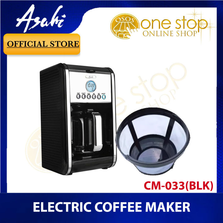 Asahi Original 12cups Programmable Electric Coffee Maker CM-033 •OSOS ...