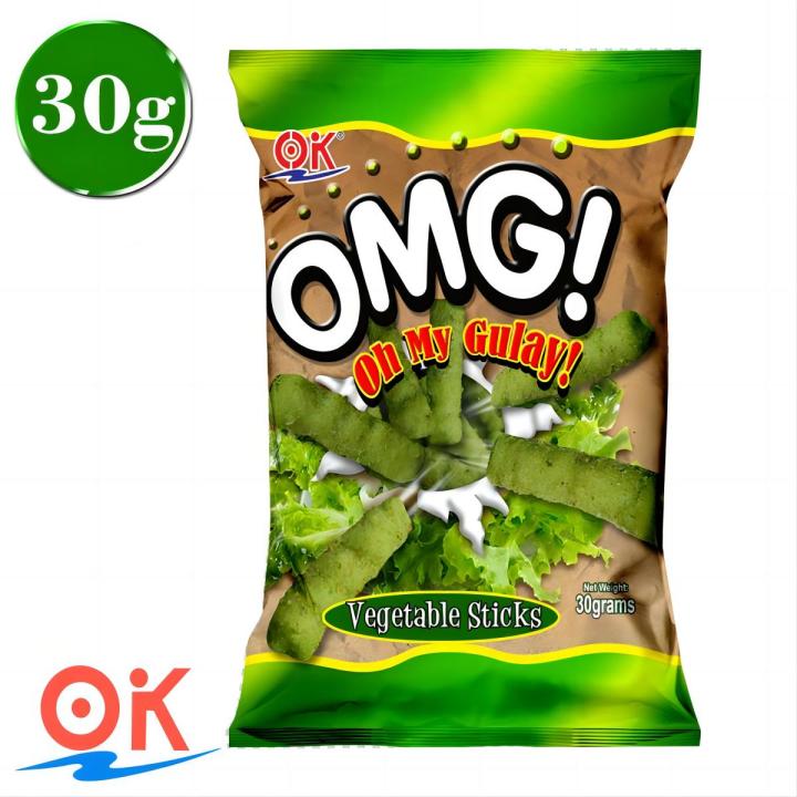 OK Yan Yan OMG! Oh My Gulay Vegetable Sticks 30g | Lazada PH