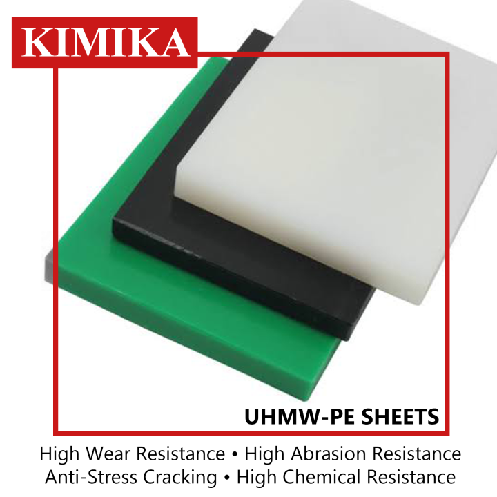 UHMWPE Black Sheet pre cut to size 3mm x 150mm x 300mm Engineering Plastic Sheet UHMW-PE Sheet ...