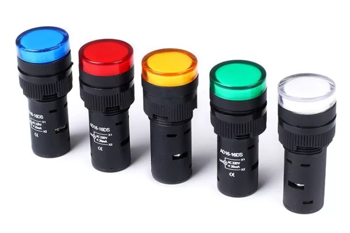 PILOT LIGHT INDICATOR (AD16-16DS ) 16mm 24V/220V | Lazada PH