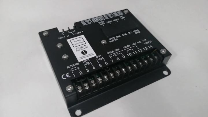S6700H Speed Controller Governor High Precision Electronic Engine Speed ...