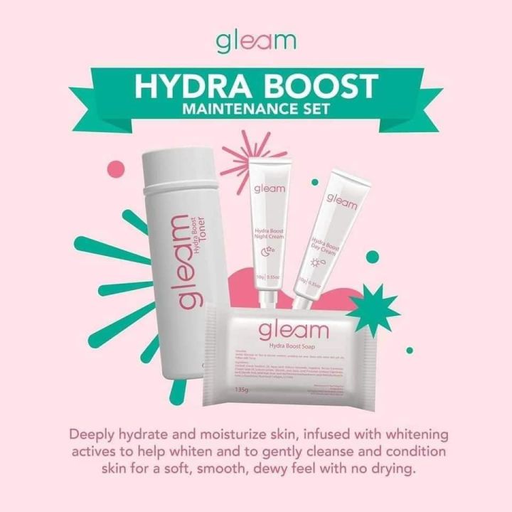 Gleam Hydra Boost Maintenance Set | Lazada PH
