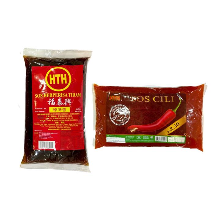 HTH Brand Oyster Sauce 1Kg + HTH Brand Chili Sauce 1Kg | Lazada