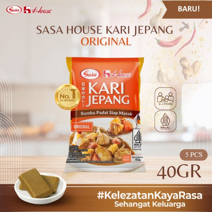 Sasa House Kari Jepang Original 40g x 5 | Lazada Indonesia