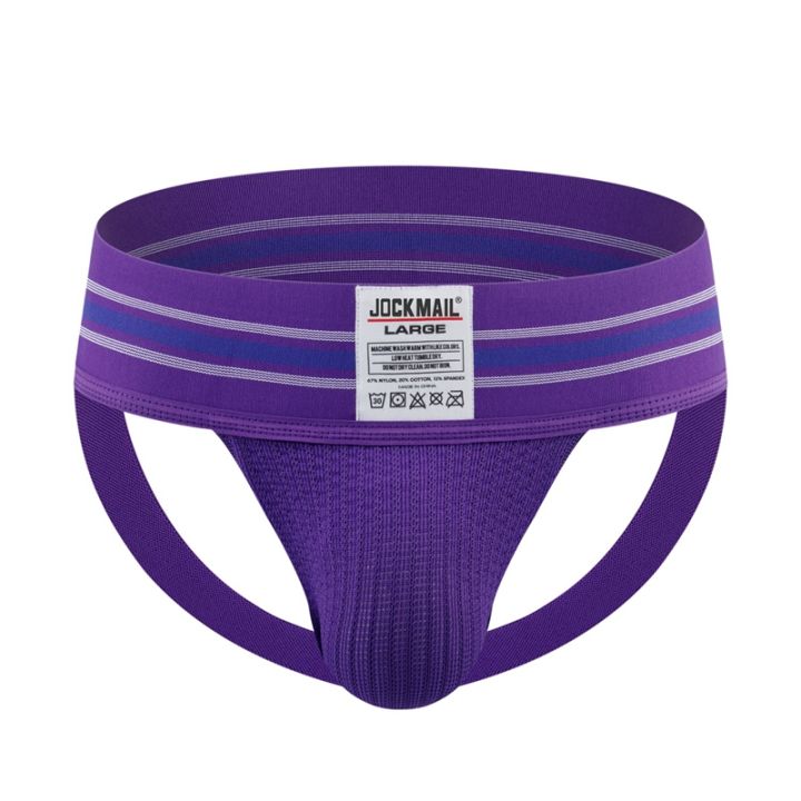 Jockmail sexy người đàn ông đồ lót tóm tắt thể thao jockstrap người đàn ...