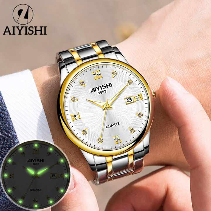AIYISHI Watch for Men Korean Waterproof New Business Watch Men's ...
