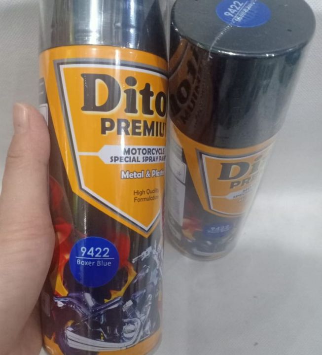 Pilok Pilox Cat Semprot DITON Premium 9422 Boxer Blue / Biru Tua / Biru ...