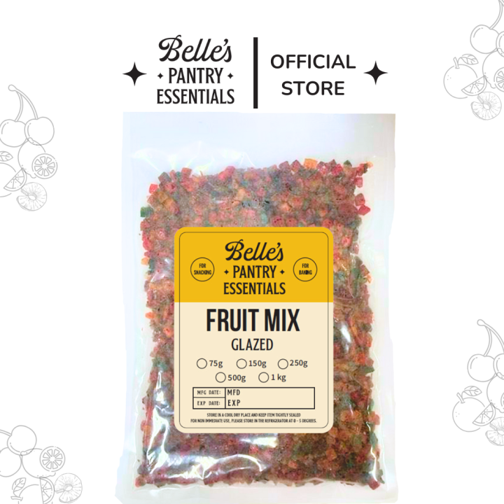 Belle's Glazed Fruit Mix USA (250g-1kg) | Lazada PH