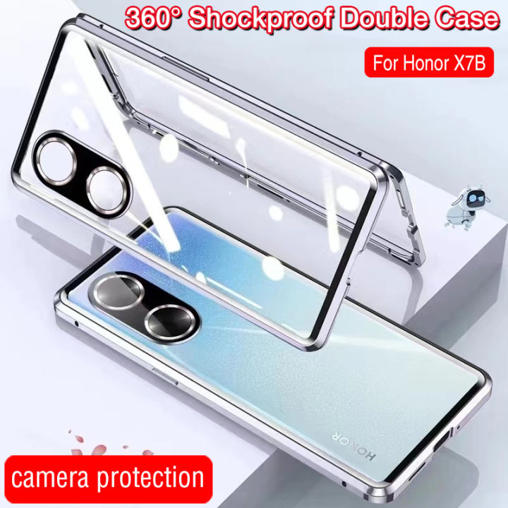 For Honor X7b X7 b HonorX7b 4G 2024 Luxury Fashion Flip Hard Cover ...