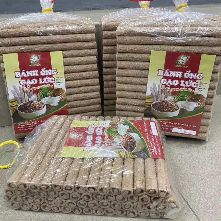 Banh Ong Gao Luc Ngoc Phat Brown Rice Cracker | Lazada