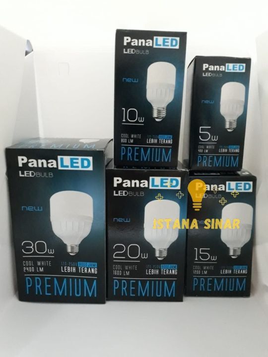 Panaled 5 w 10 w 15 w 20 w 30 w 40 watt wt / lampu LED murah / bohlam murah | Lazada Indonesia
