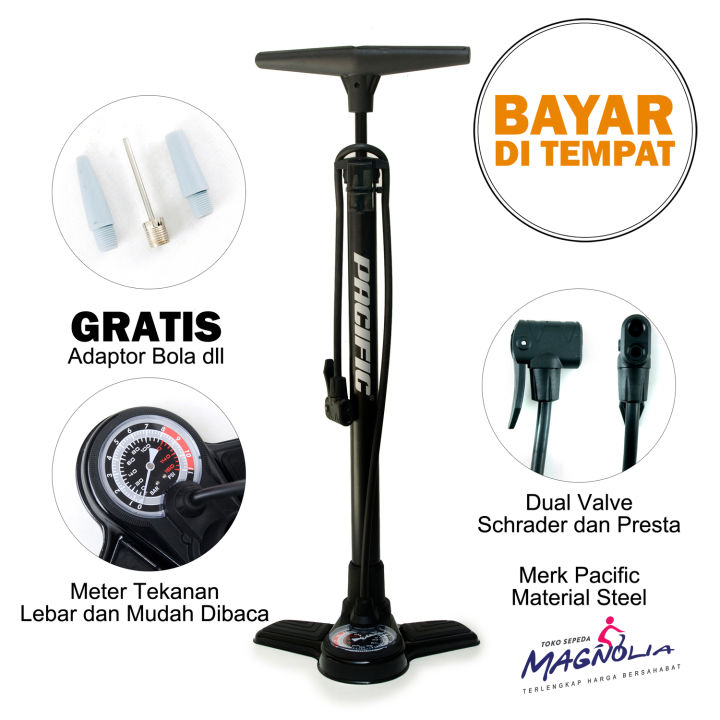 Pompa Angin Ban Motor dan Sepeda Kompa Speda dengan Tabung Manual ...