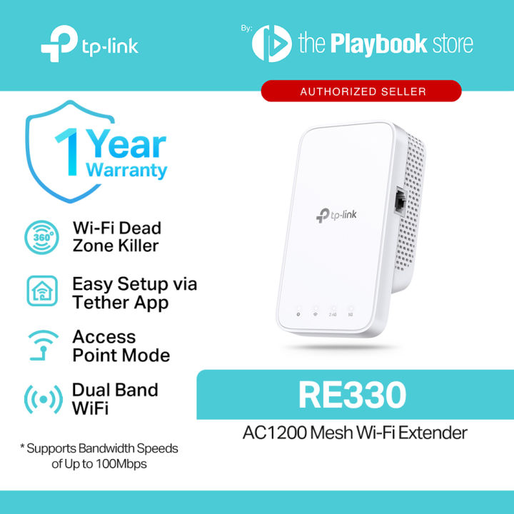 TP-Link RE330 AC1200 Wi-Fi 5 Dual-Band Wi-Fi Range Extender | Wi-Fi ...