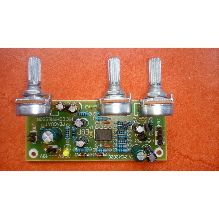 Kit Modul Penguat Mic Compressor Mono Bisa Effect Suara Angin | Lazada ...