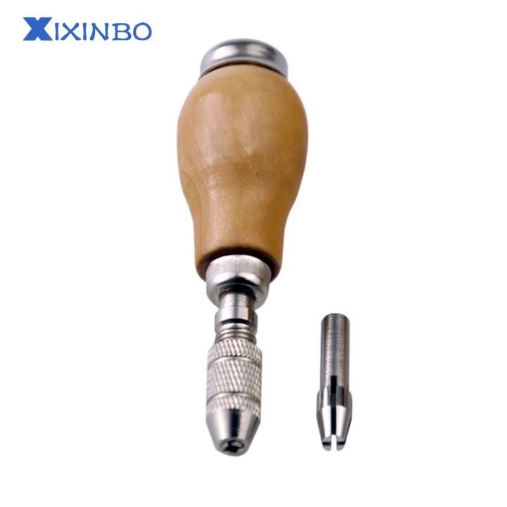 XIXINBO Jeweler Pin Vise Tool with Wooden Handle and Chuck for Jewelry ...