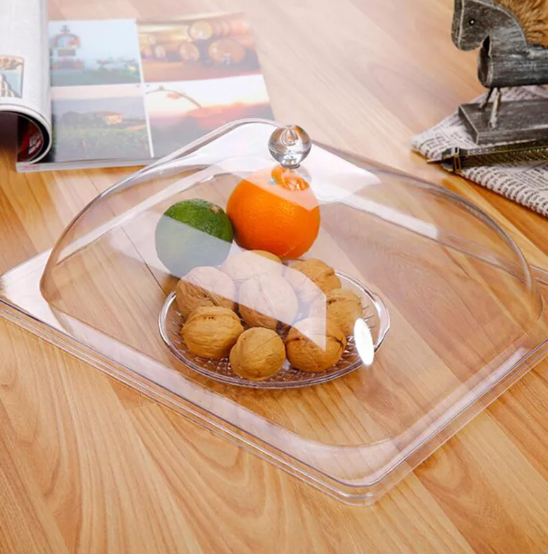 JDG.ph Acrylic Transparent Food Cover Keeper Dish Insulation Anti-flies ...
