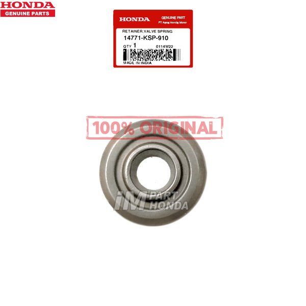 14771-KSP-910 Topi Klep Retainer Valve Spring Megapro Monoshock Verza CRF 150 L original honda ...
