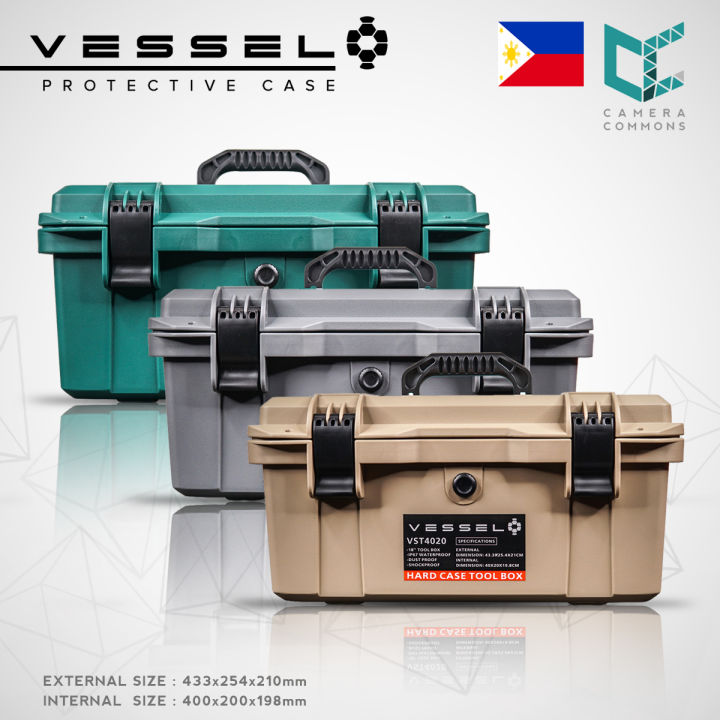 VESSEL VST4020 Hard Case Tool Box For Hardware Tools and Equipment ...