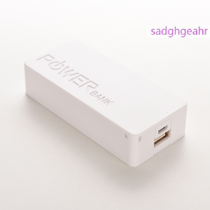 sadghgeahr 5600mAh 2X 18650 USB Power Bank Battery Charger Case DIY Box ...