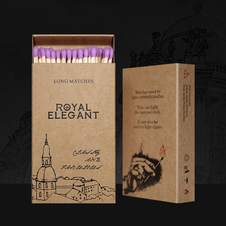 60pcs Matches for Scented Candle 10cm Lengthened Wooden Stems Match ...