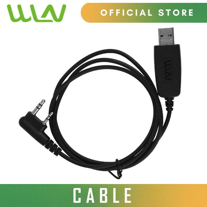 WLN 2 Pin USB Programming Cable for KD-C1, KD-C1 Plus & KD-UV1 Two Way ...