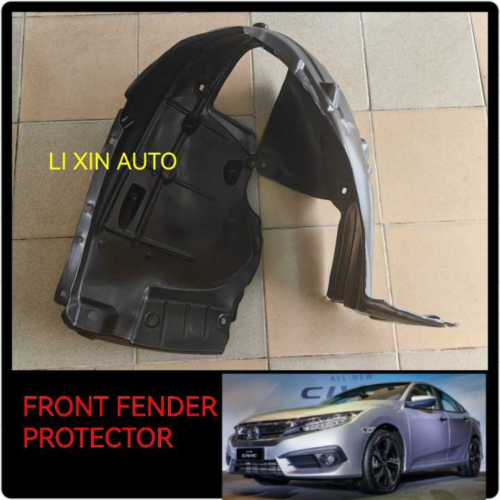 HONDA CIVIC FC TEA / TBA FRONT FENDER PROTECTOR DAUN PISANG KERETA | Lazada