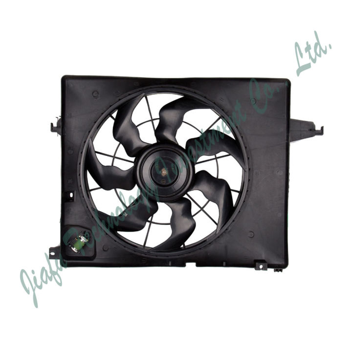 Electric Cooling Radiator Fan Assembly For Hyundai Santa Fe Kia Sorento ...