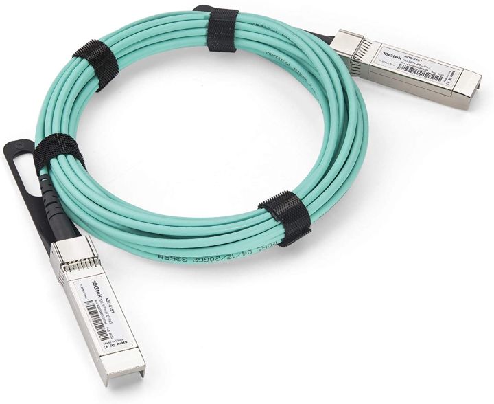 10G SFP+ AOC Cable - 10GBASE Active Optical SFP Cable for Cisco OM3 SFP ...