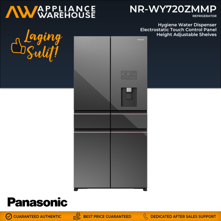 Panasonic NR-WY720ZMMP 25.7 cu.ft. Premium 6-door Refrigerator with ...