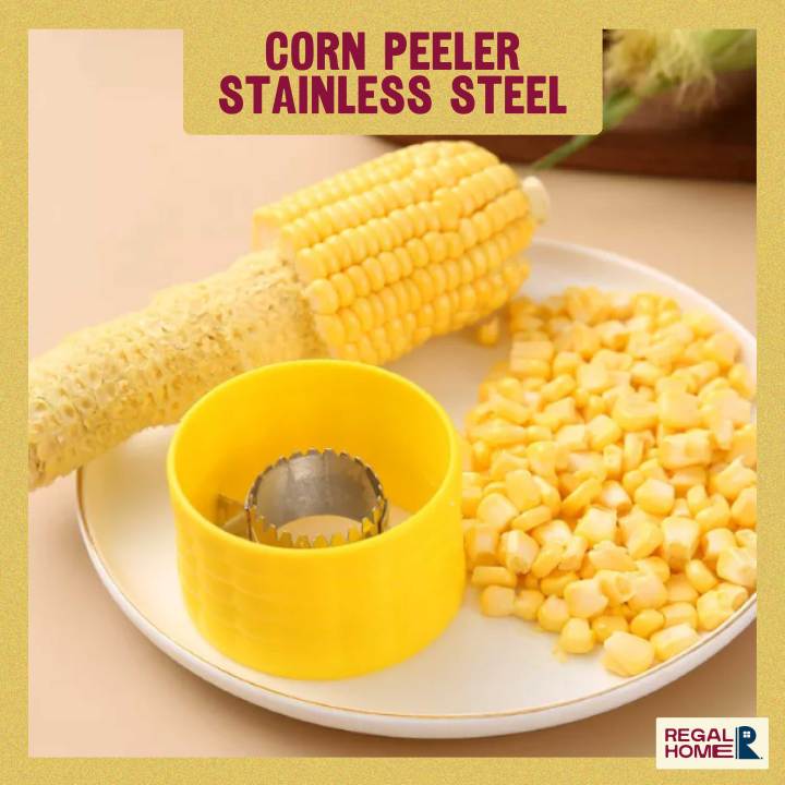 Corn Peeler Stainless Steel Creative Corn Cob Remover Cutter Corn ...