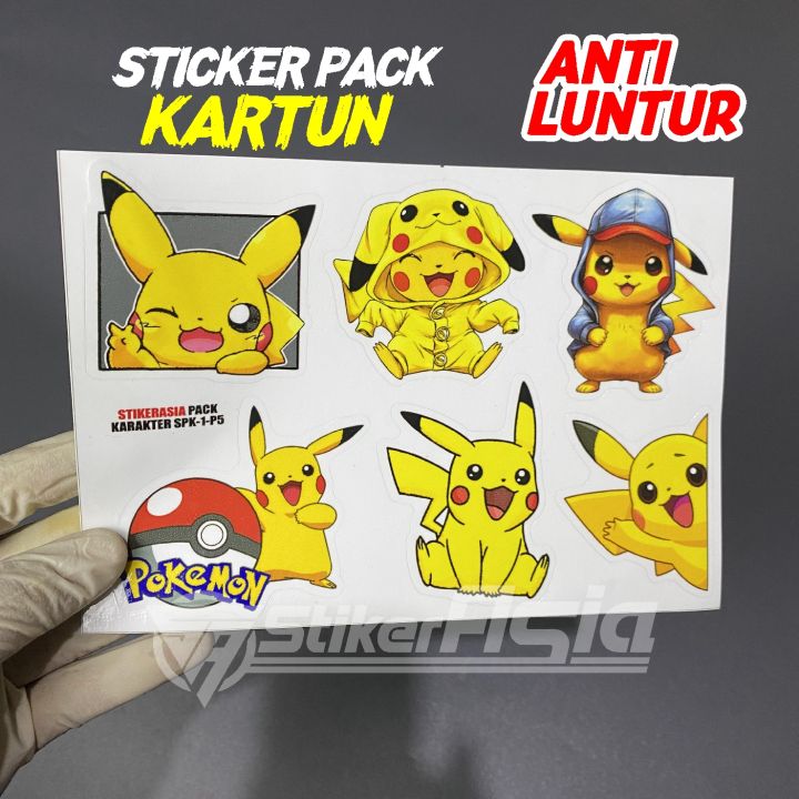 STIKER PACK KARTUN SPK-1-P5 STICKERASIA Sticker ANIME ANIMASI KARAKTER ...