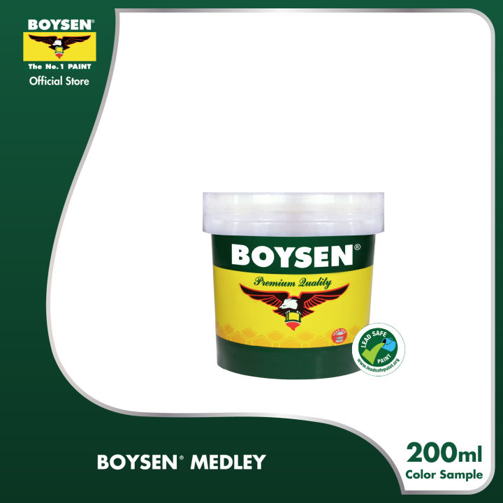 BOYSEN Color Samples 200ml (BOYSEN Medley Batch 1) | Lazada PH