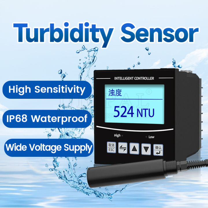 Turbidity Sensor Detector Turbidity Sludge Concentration Meter MLSS DC ...