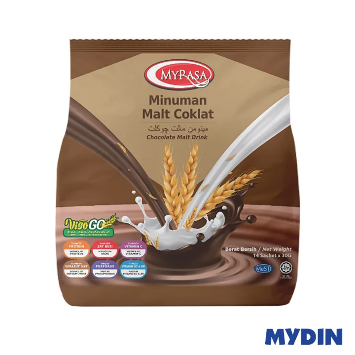 Myrasa Chocolate Malt Drink 3 in 1 (14's x 30g) | Lazada